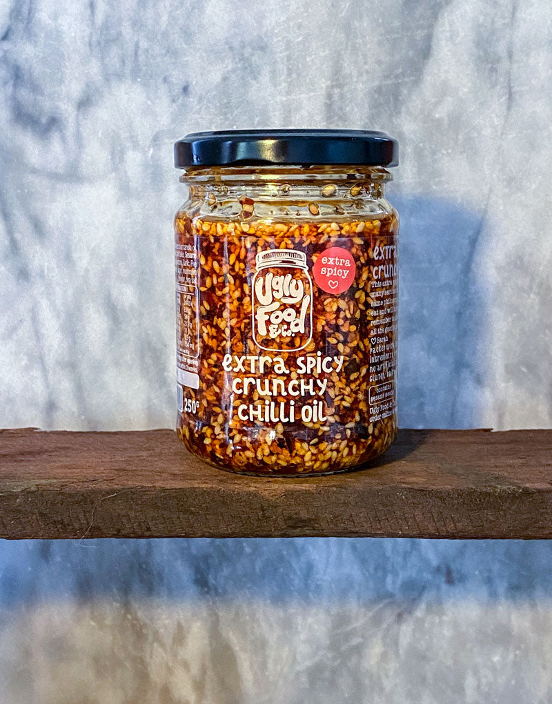 Extra Spicy Crunchy Chilli Oil – Ugly Food and Co